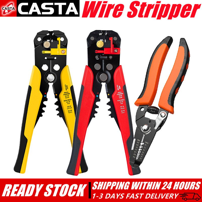 Professional Automatic Wire Striper Cutter Stripper Crimper Pliers ...