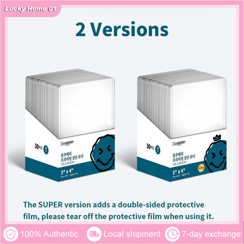 10pcs Blueberry Toploader Photocard Toploaders Lomo Pokemon Card Clear ...