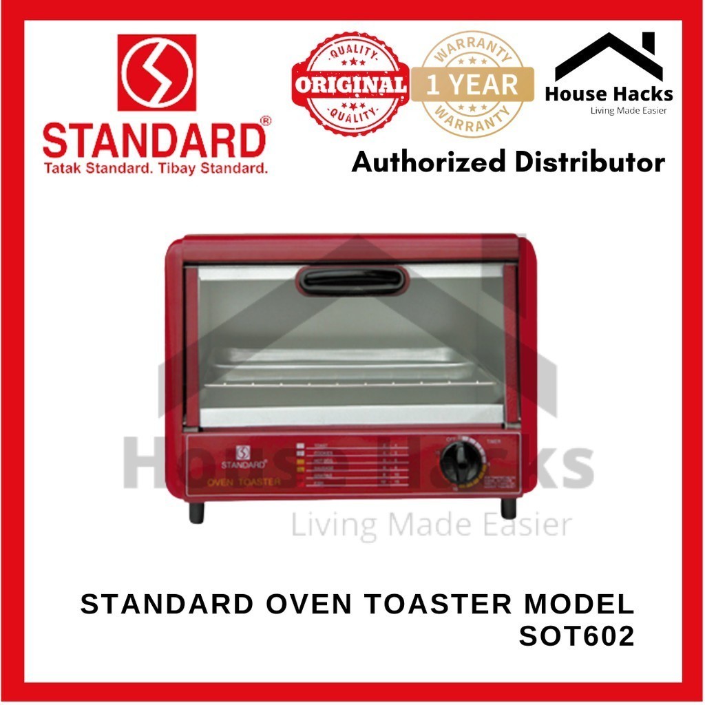 Standard Oven Toaster Model SOT-602 (House Hacks) | Shopee Philippines
