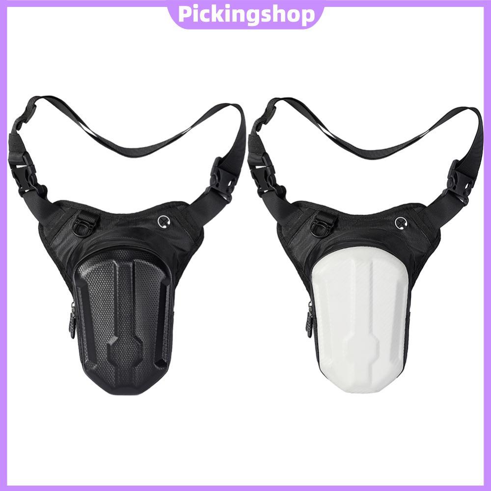 [Fast Arrival] Motorcycle Drop Leg Side Bag Hard Shell Motorcycle Leg ...