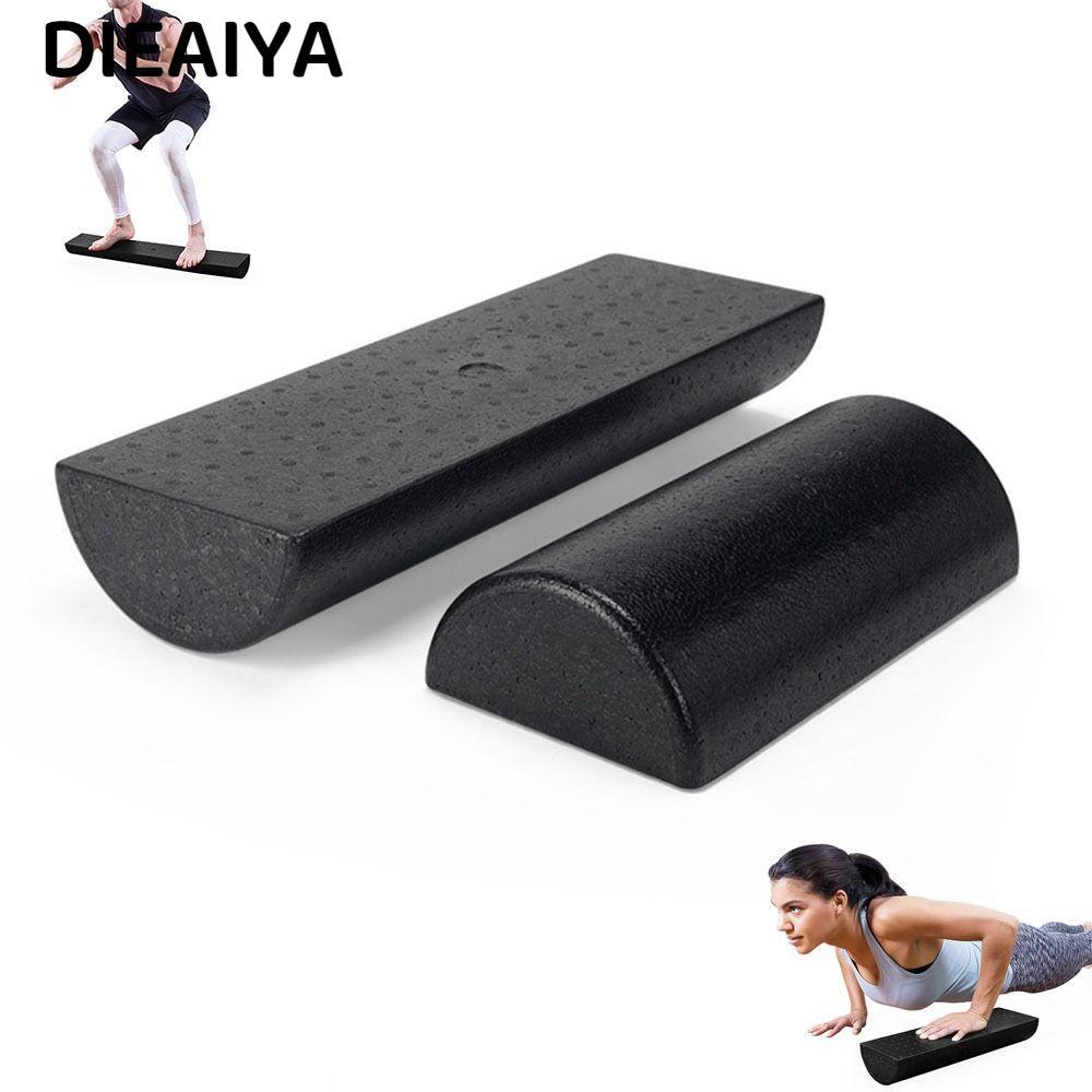 DIEAIYA EPP Foam Roller, Semicircle 30/45/60cm Yoga Massage Roller ...
