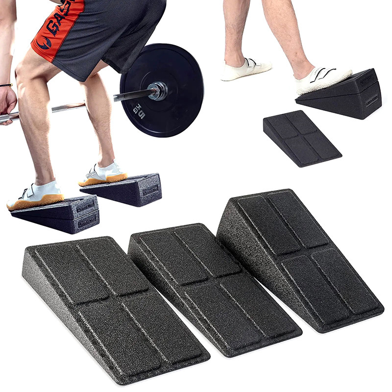 TuryBrigh 3pcs Squat Wedge Block Adjustable Non-Slip Squat Ramp ...