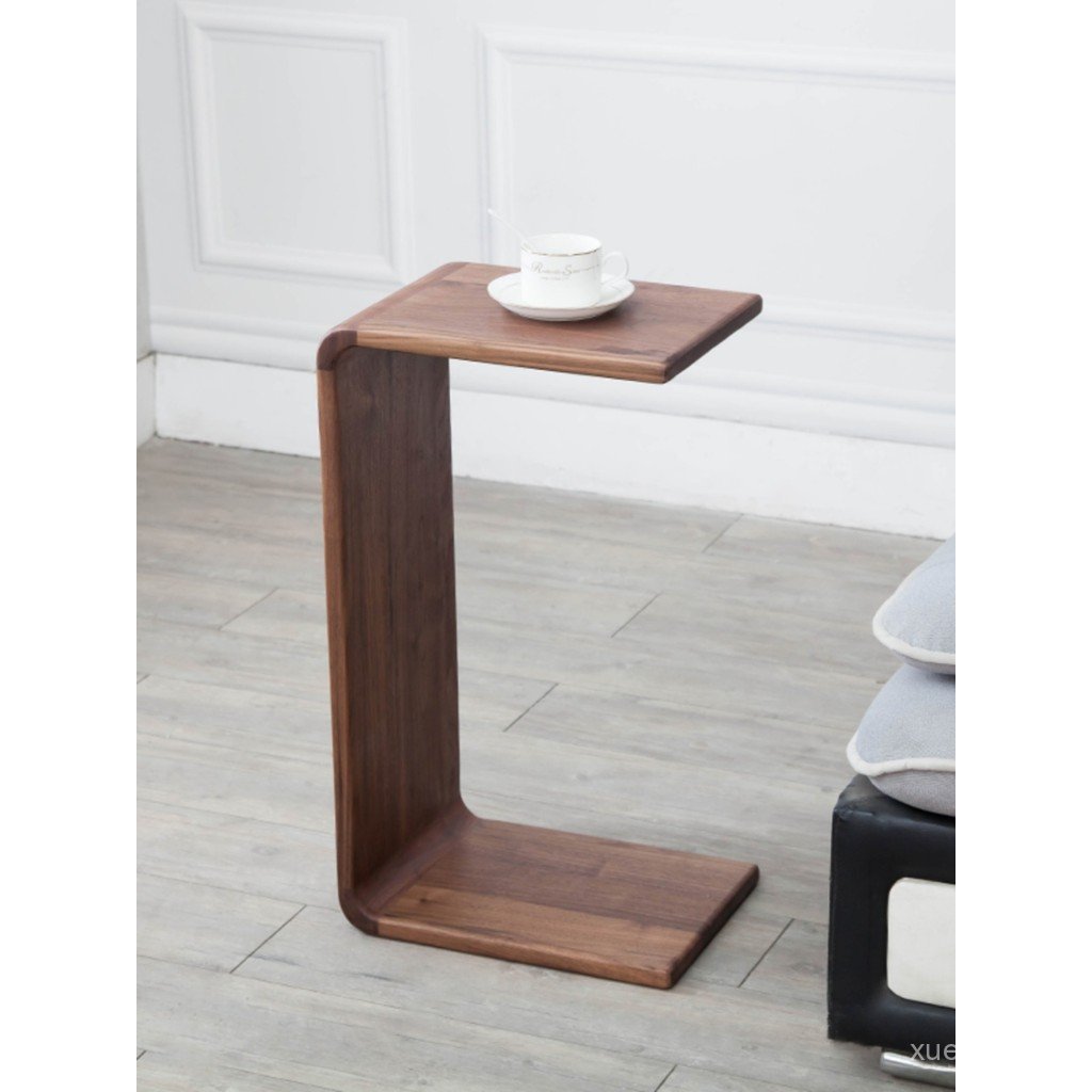 Nordic Solid Wood Side Table Sofa Corner Table Movable Mini Small ...