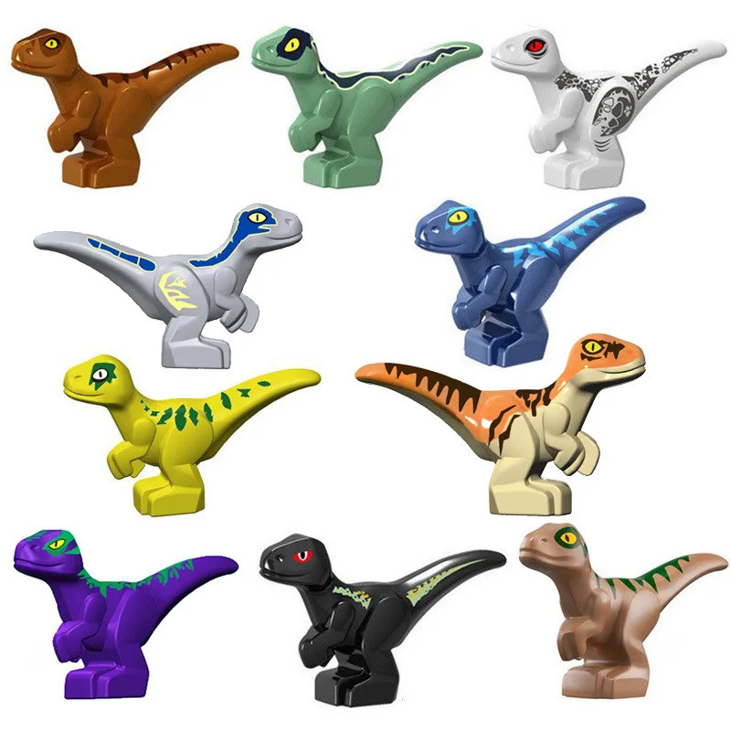 Promotion Mini Dinosaur Building Block Model Compatible Lego Jurassic ...
