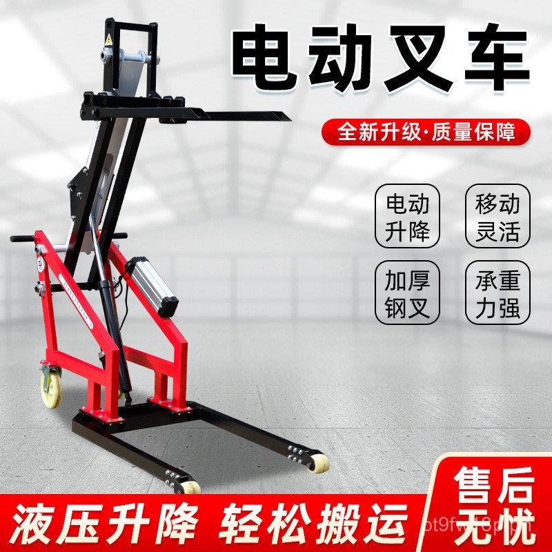 Portable Manual Hydraulic Forklift Curved Lift Truck Forklift Small ...