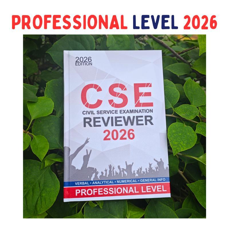 2026 CSE REVIEWER for PROF and SUBPROF - 500+ Questions & QR Code for ...