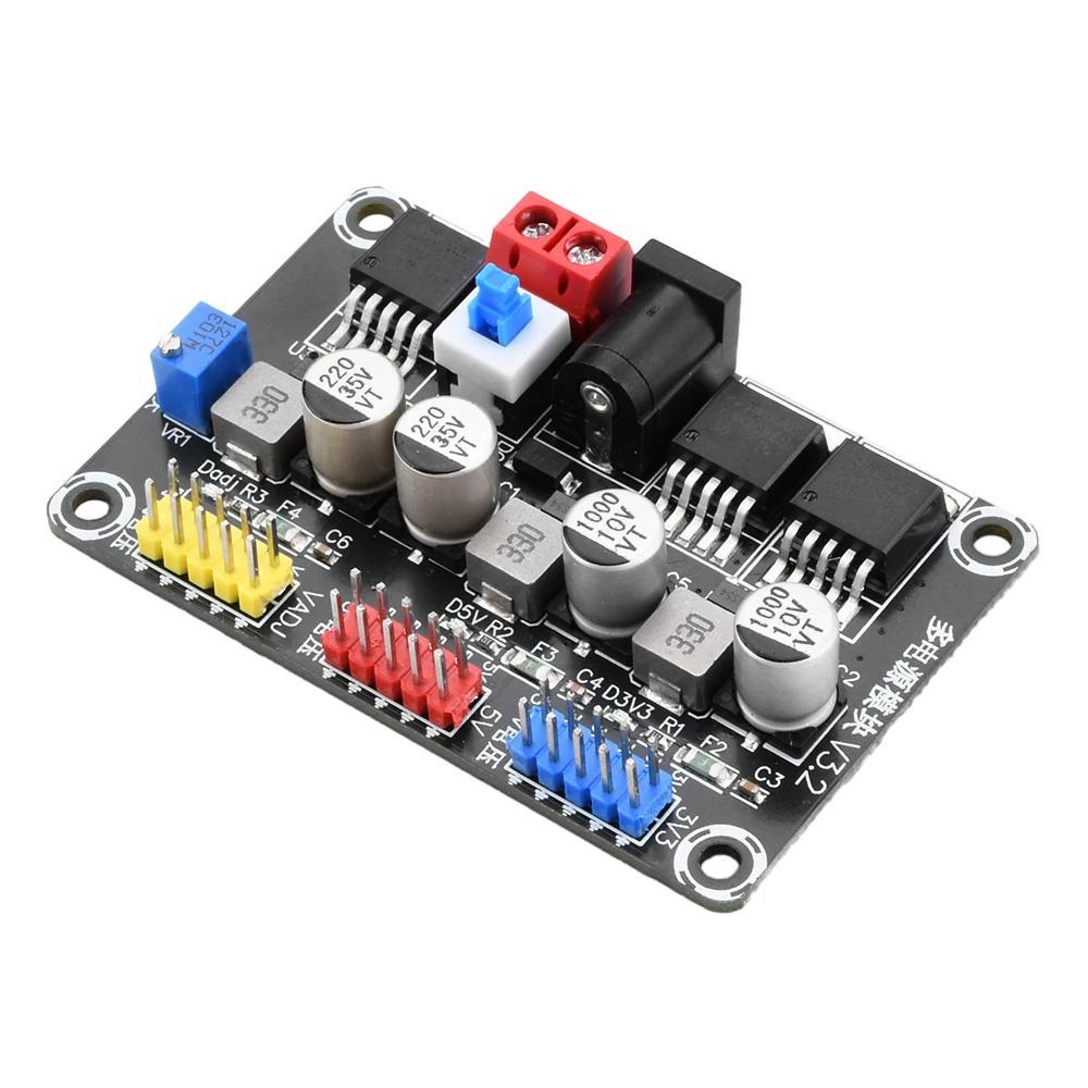 DC 3.3V DC 5V Adjustable Voltage Regulator Power Supply Module LM2596 ...