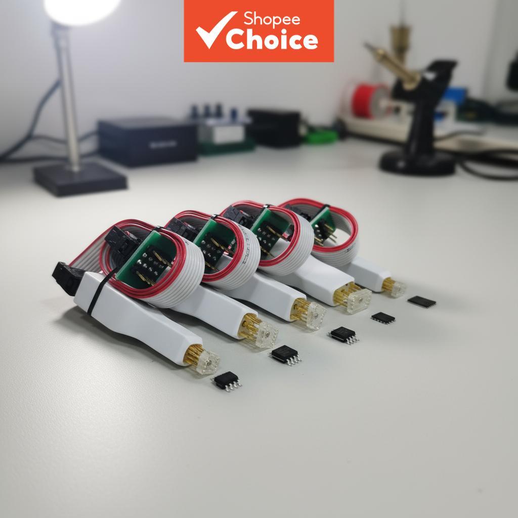 SOP8 SOIC8 WSON8 BIOS test probe chip burning ejector programmer burner ...