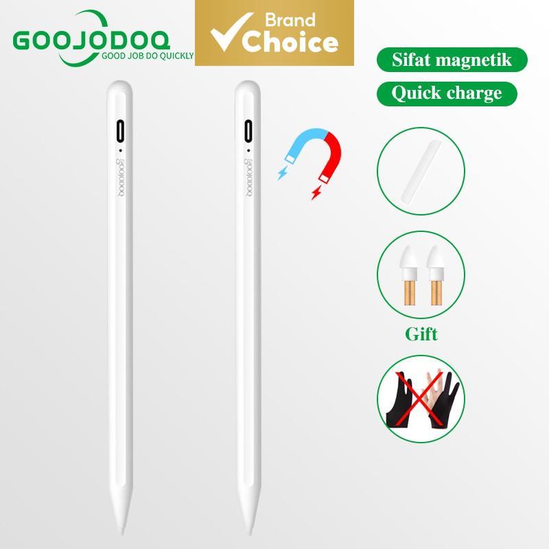 Goojodoq 9th Gen Stylus Pen with Palm Rejection for iOS Tablets ...