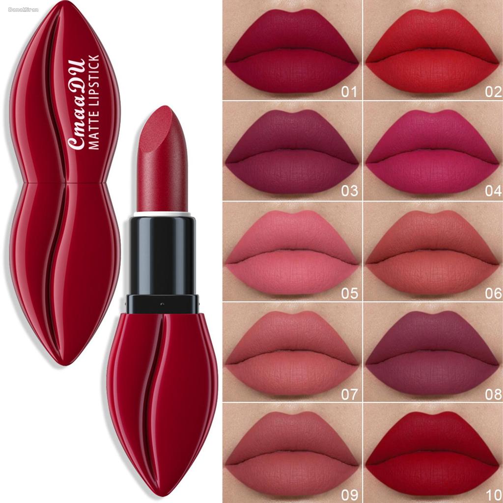 Beauty Matte Lipstick Quick Apply Lip Shape Non-Stick Cup Lip Tint for ...