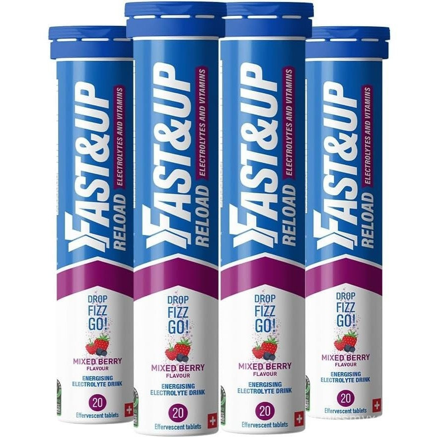 Fast&Up Reload – Mixed Berry Flavour – 80 Effervescent Tablets ...