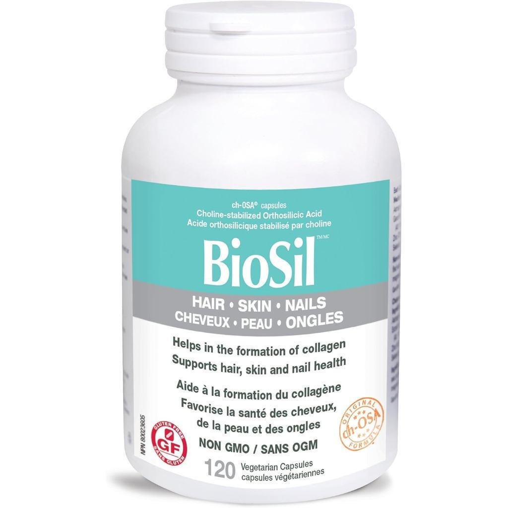 Biosil Collagen Supplement 120 caps for Healthy Bones Joints Skin Hair ...