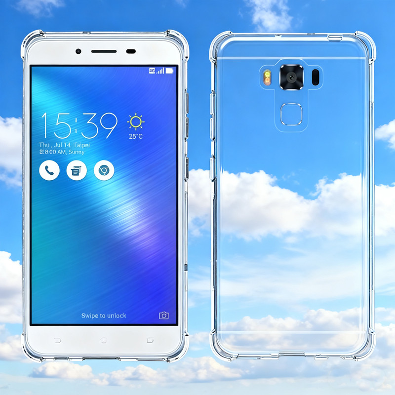 For ASUS ZenFone 3 Max ZC553KL X00DDB X00DDA X00DD Slim Translucent ...