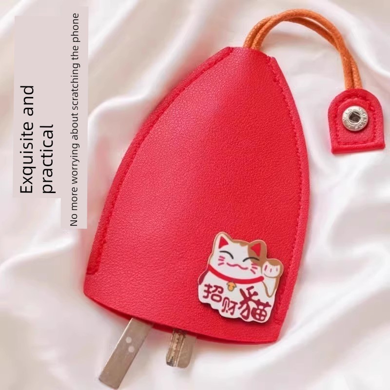 small coin purse keychain wallet keychain Pull-out Key Case Storage ...