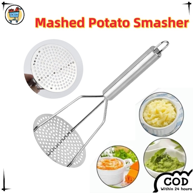 Pressed Potato Masher Juice Potatoes Crusher Maker Potato Pusher Smooth ...