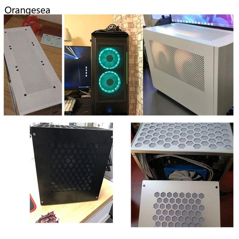 Orangesea 30x100cm Dust Filter for Computer Cooler Fan PC Fan Dust Mesh ...
