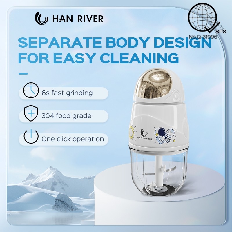 HAN RIVER Blender Portable Astronaut Mini Blender Baby Food Processor ...