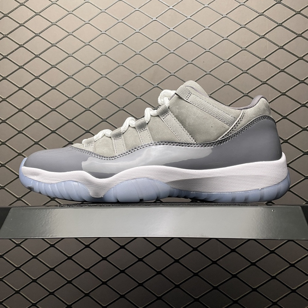 [100% LJR batch] aj11 Nike Air Jordan 11 Retro Low "Cool Grey ...