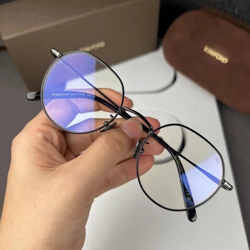 Famous Brand TF Glasses Frame TOM FORD TF6004-K-B 51-22-145 Imported ...