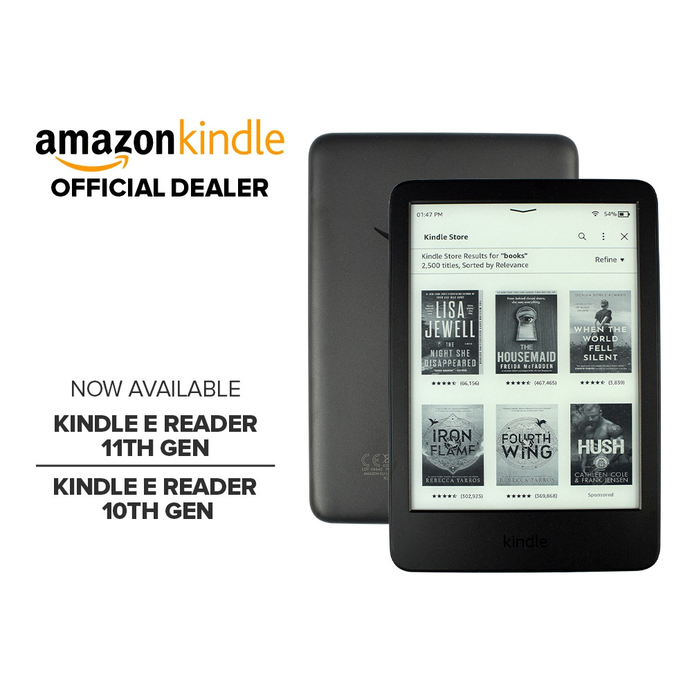 Amazon Kindle E Reader 11th Gen (16GB) Lightest and most compact, and ...