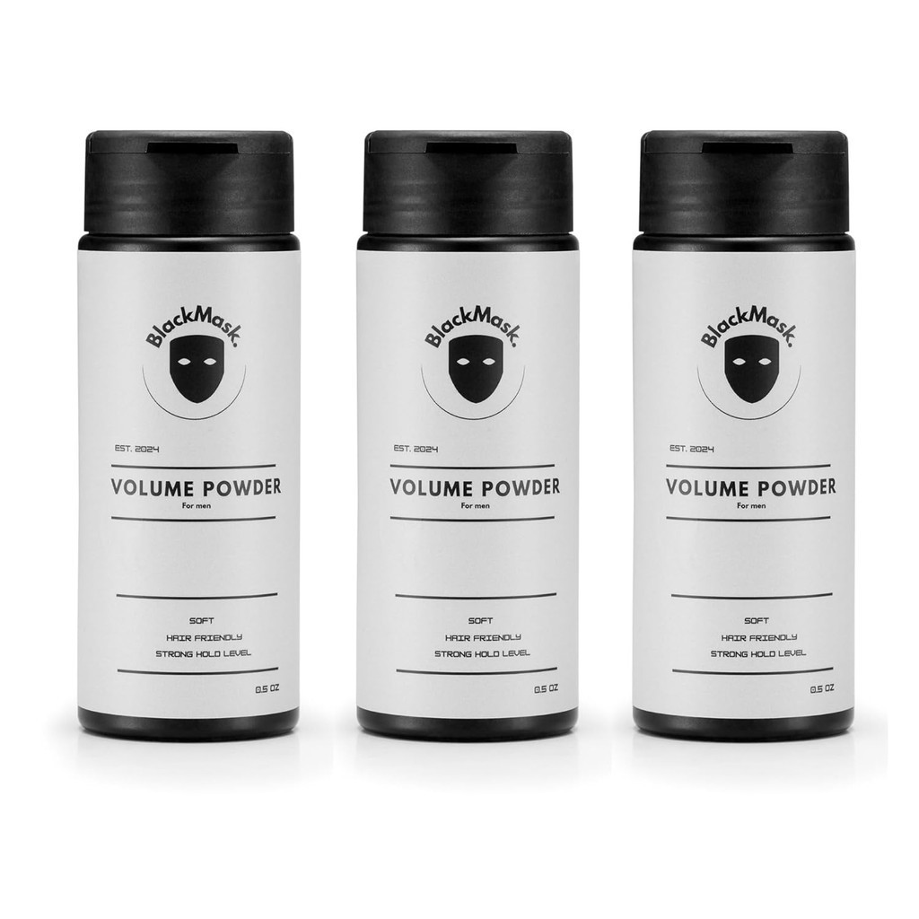 BlackMask Texture Powder for Men, Easy to Apply - Instantly Adds ...