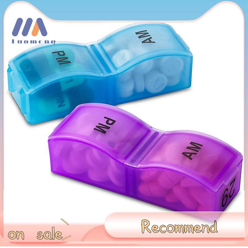 LuoMeng 1Pcs 30 Days Monthly Pill Box Holder Medicine Storage Organizer ...