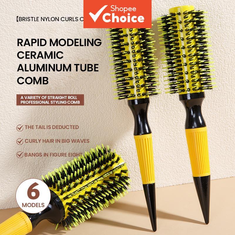Wanmei Versatile Ceramic Aluminum Tube Comb For Perfect Curls,Suitable ...
