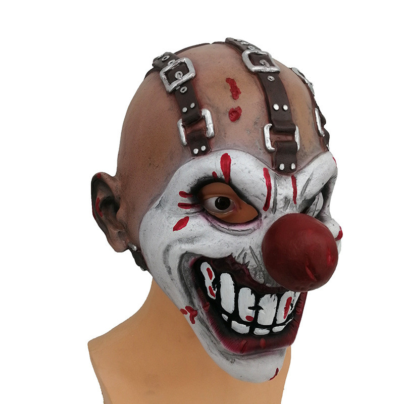 Halloween Scary Clown Mask Horror Fancy Dress Party Latex Mask Sweet ...