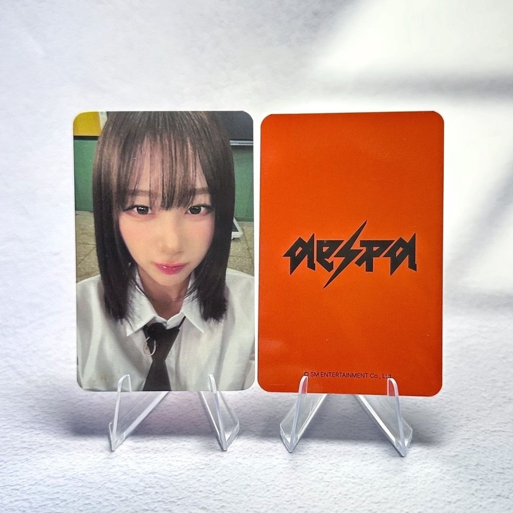 Aespa richman el lucky card school uniform card | Shopee Philippines