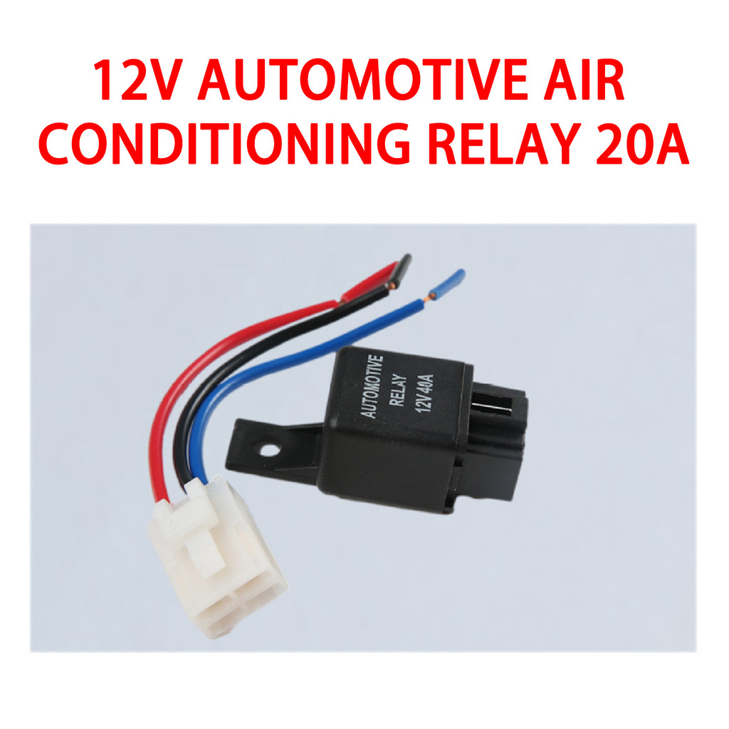 NEWARRIVAL 1pc 12V 40A 4 Pin Car Automotive Van Boat Bike SPST Alarm Relay | Shopee Philippines