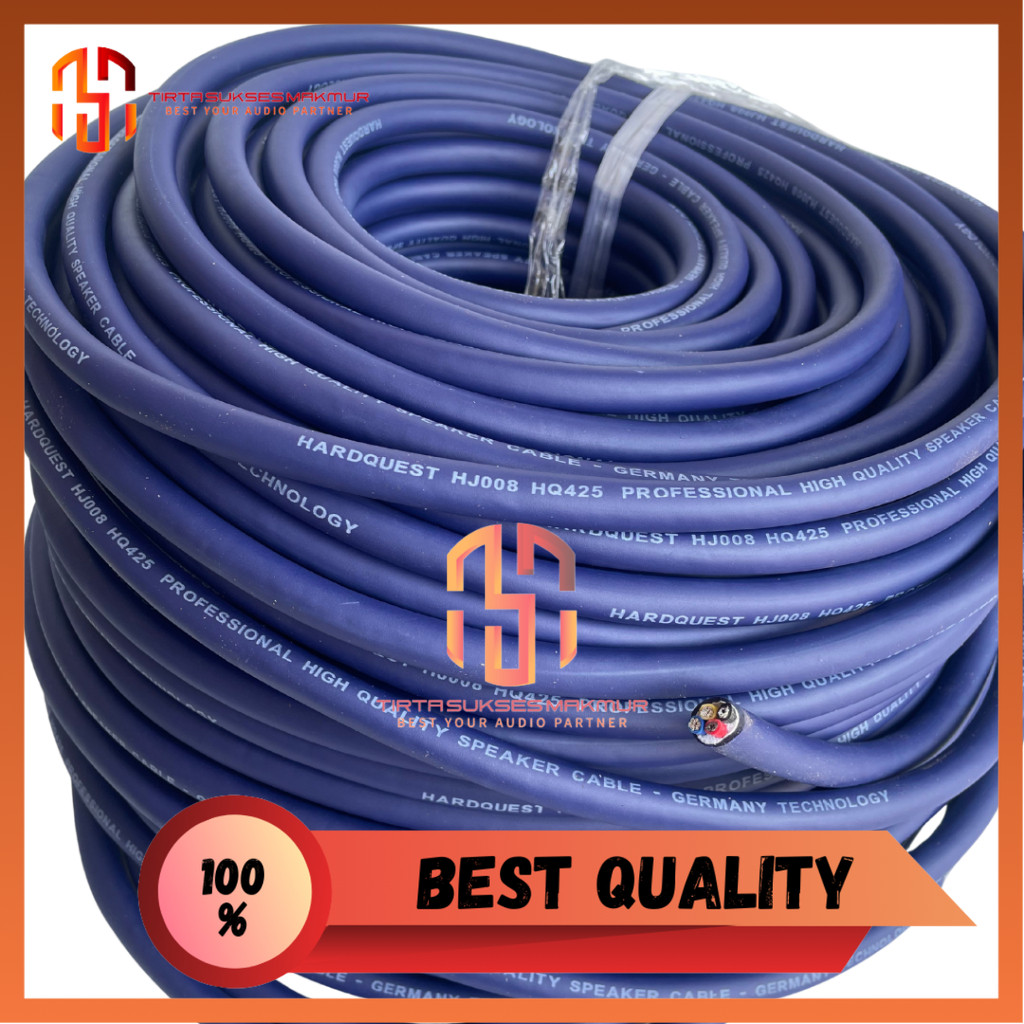 HARDQUEST 4x2.5mm Speaker Cable Flexible Stranded Speaker Cable Color ...