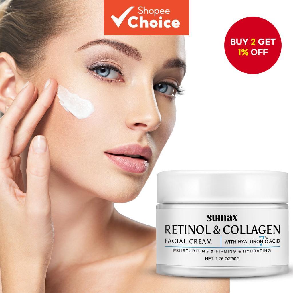 SUMAX Retinol Moisturizing Face Cream, Oil Control, Anti-Aging, Non ...