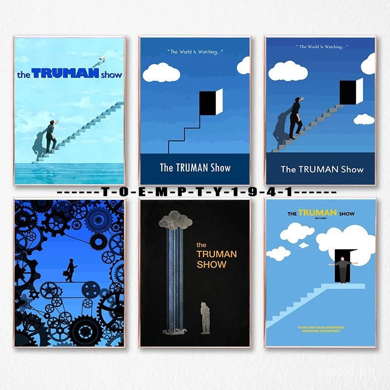 The Truman Show Movie Cover Poster Art Printing Home Room Decoration,No ...