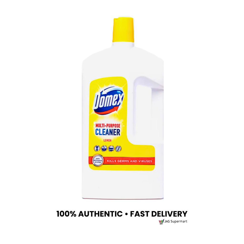 Domex Lemon Fresh Multi Purpose Cleaner 1L Disinfectant Anti Bacterial ...