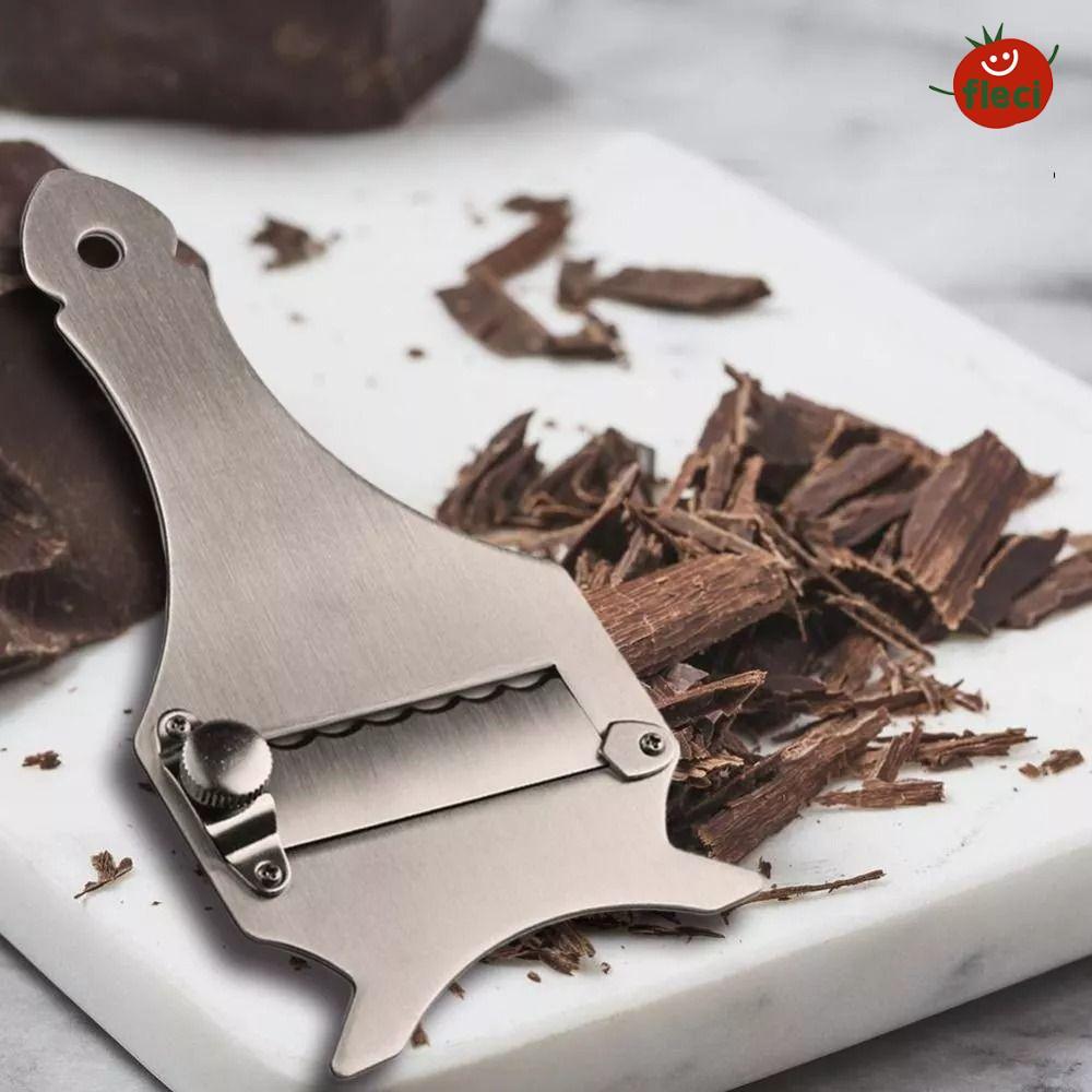 FLECI Truffle Butter Roll Slicer, Adjustable High Hardness Chocolate ...