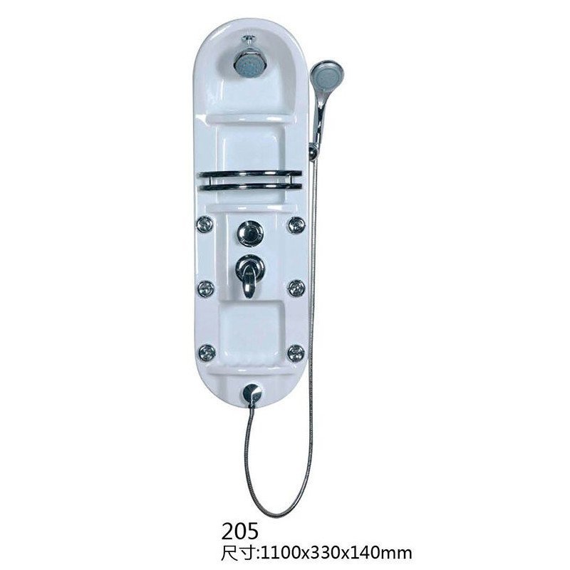LED First Order6R Showerhead Direct Drop Digital Display Shower Column ...