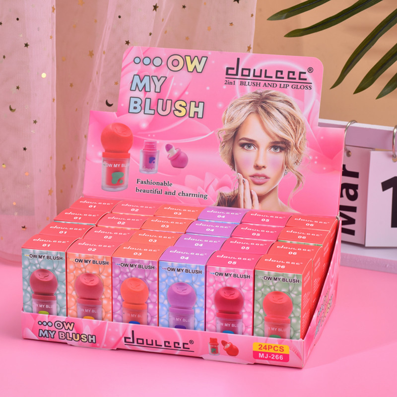 CO Sweet and slightly drunk liquid powder blusher doble-use vitality ...