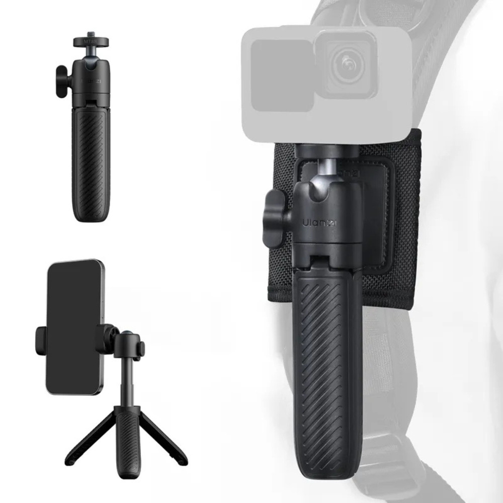 Ulanzi MT88 ClipMate 3-in-1 Mini Camera Tripod with Velcro Strap Mount ...