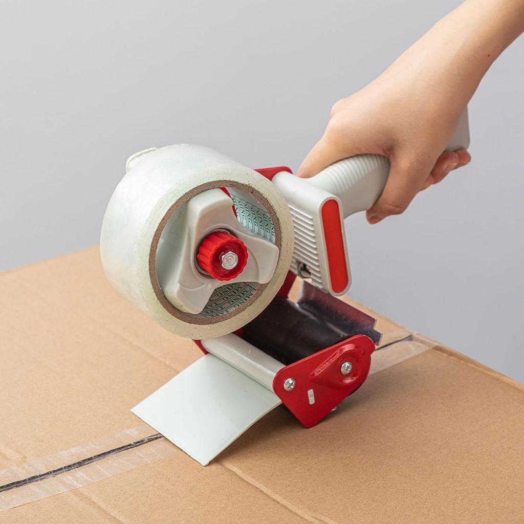 2 Inch Wide Red Tape Packaging Tape Machine Large Express Cutting ...