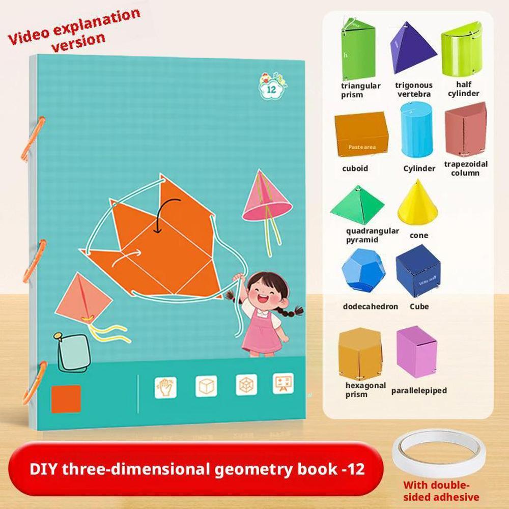 3d Geometry Learning Toy Solids Educational Toys Spatial Thinking For ...