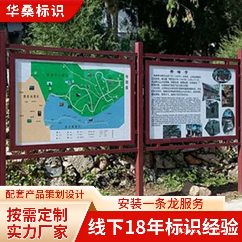 Custom Galvanized Sheet Manufacturer, Tourist Area Guide Sign Supply ...