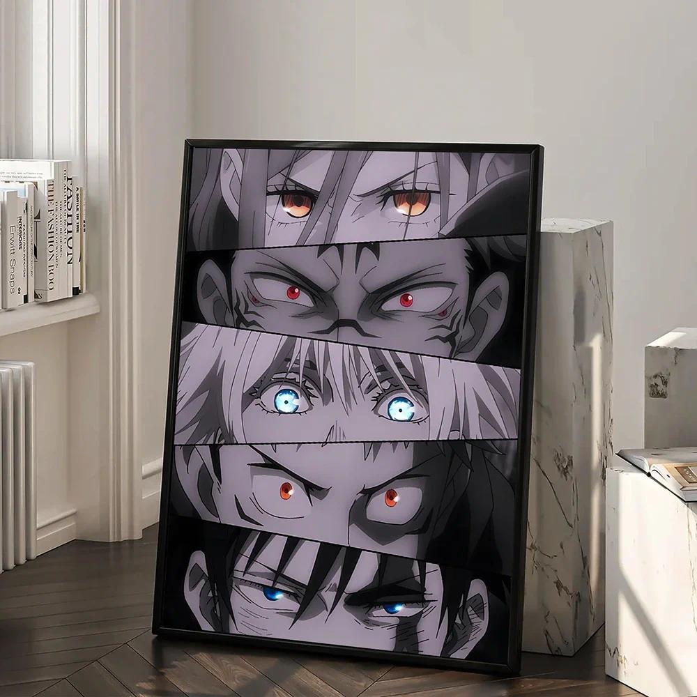 Anime Jujutsu Kaisen Prints Poster Itadori Yuji Fushiguro Megumi Sukuna ...