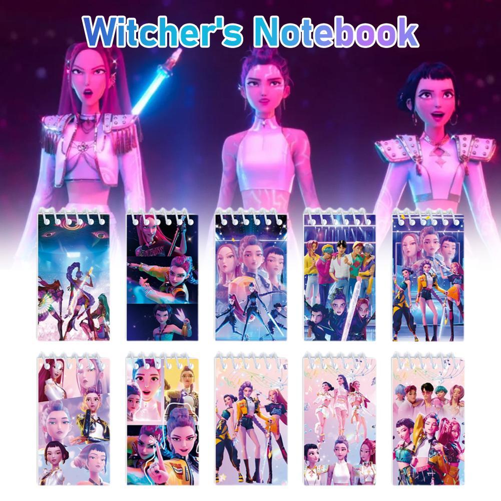 Huntrix K-pop Demon Hunters Notepad Saja Boys Notebook Notebook For ...