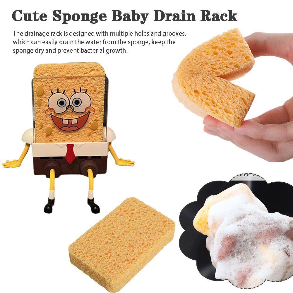 Spongebob Squarepants Drain Rack Cutesponge Drain Rack Cartoon Shelf ...