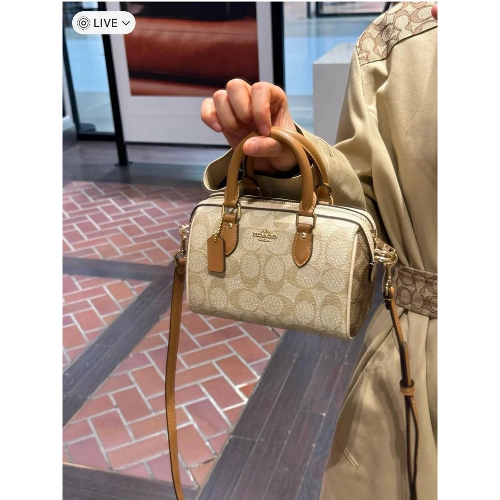 COACH COACH COACH COACH/Female Bag New Style rowan 8 Mini Boston Pillow ...