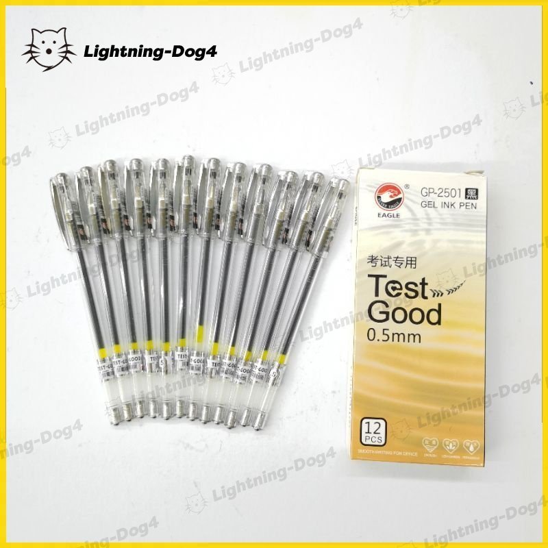 12pcs/box Eagle gel ink pen gp-2501 test good 0.5mm school office ...
