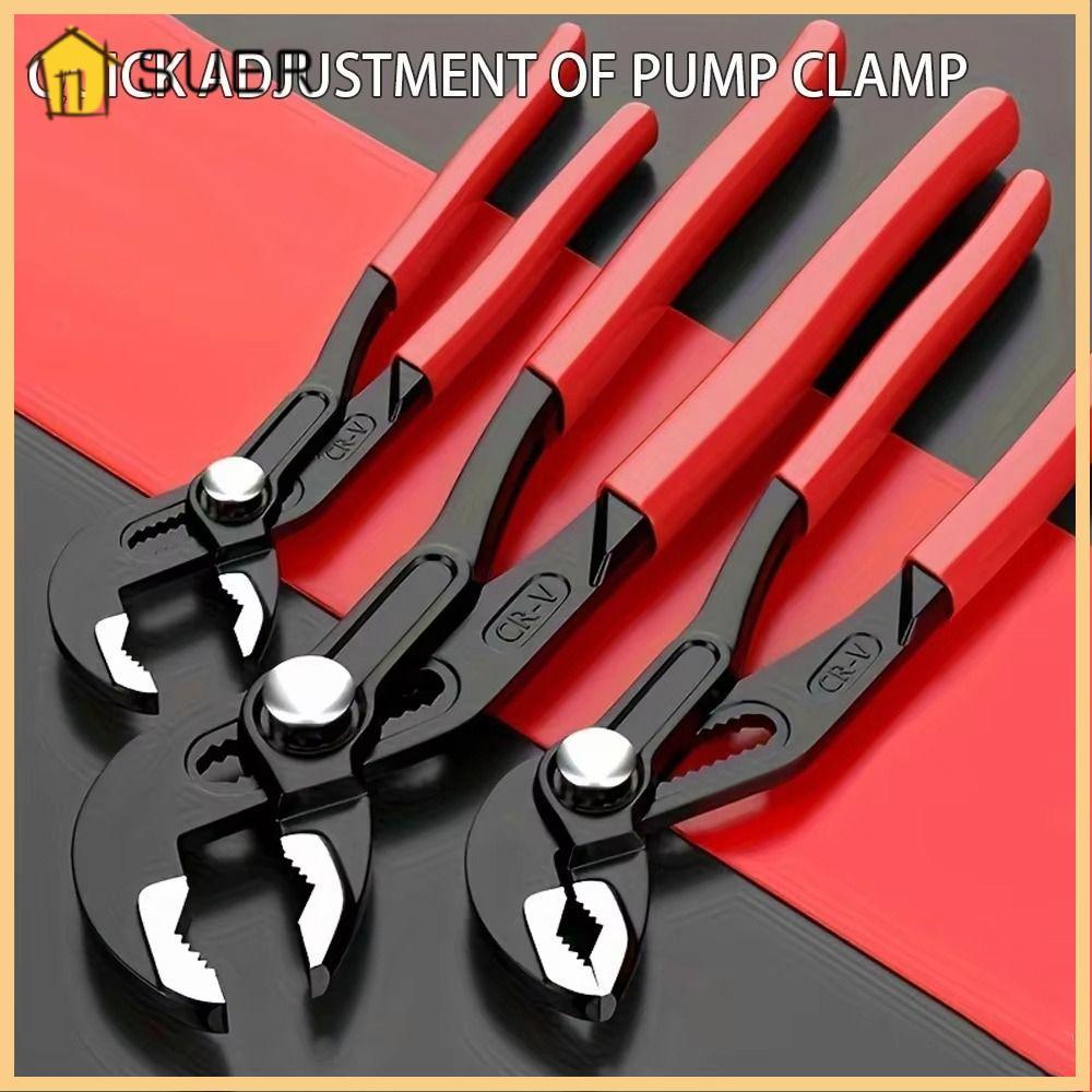 SUER1EN 1Pcs Pump Plier, Stenciled 7-Inch Pipe Wrench, Mini Adjustable ...