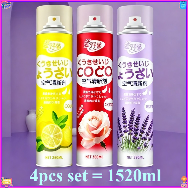 Air Freshener Deodorizer Spray Odor Eliminator Toilet Freshener Long ...