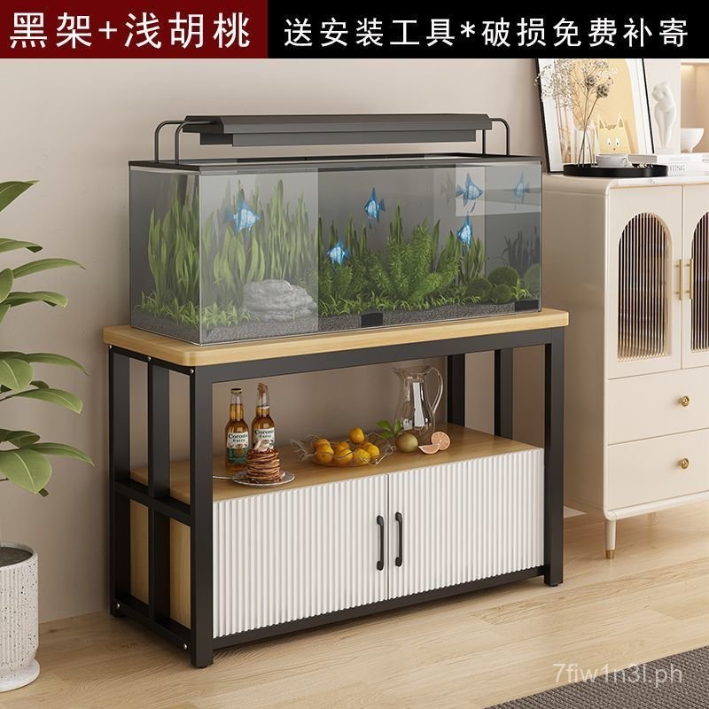 Fish Tank Cabinet Base Cabinet Living Room Fish Tank Stand Heavy-Duty ...