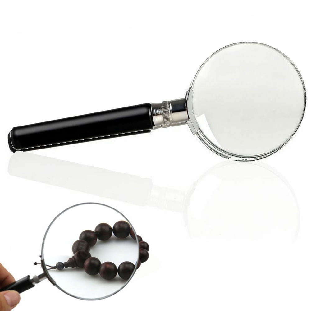 [MMAL#] 10X Magnification Handheld Magnifier Magnifying Glass Handle ...